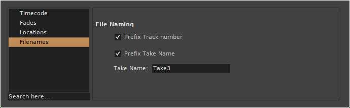 Session Properties - LiveTrax - 1