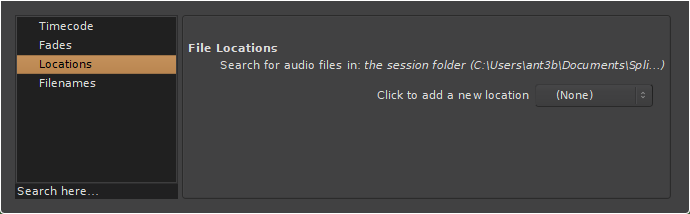 Session Properties - LiveTrax - 1
