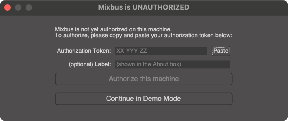 License Installation – All Platforms - Mixbus - 11
