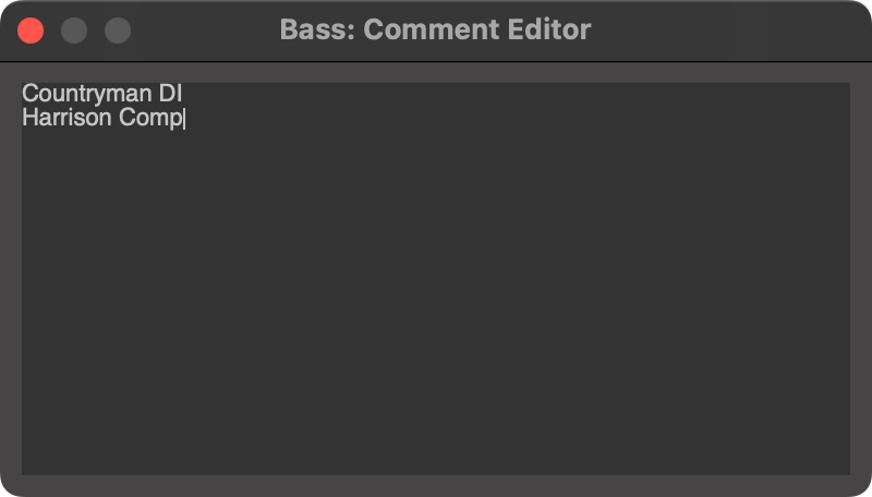Input/Rec Section - Mixbus - 11