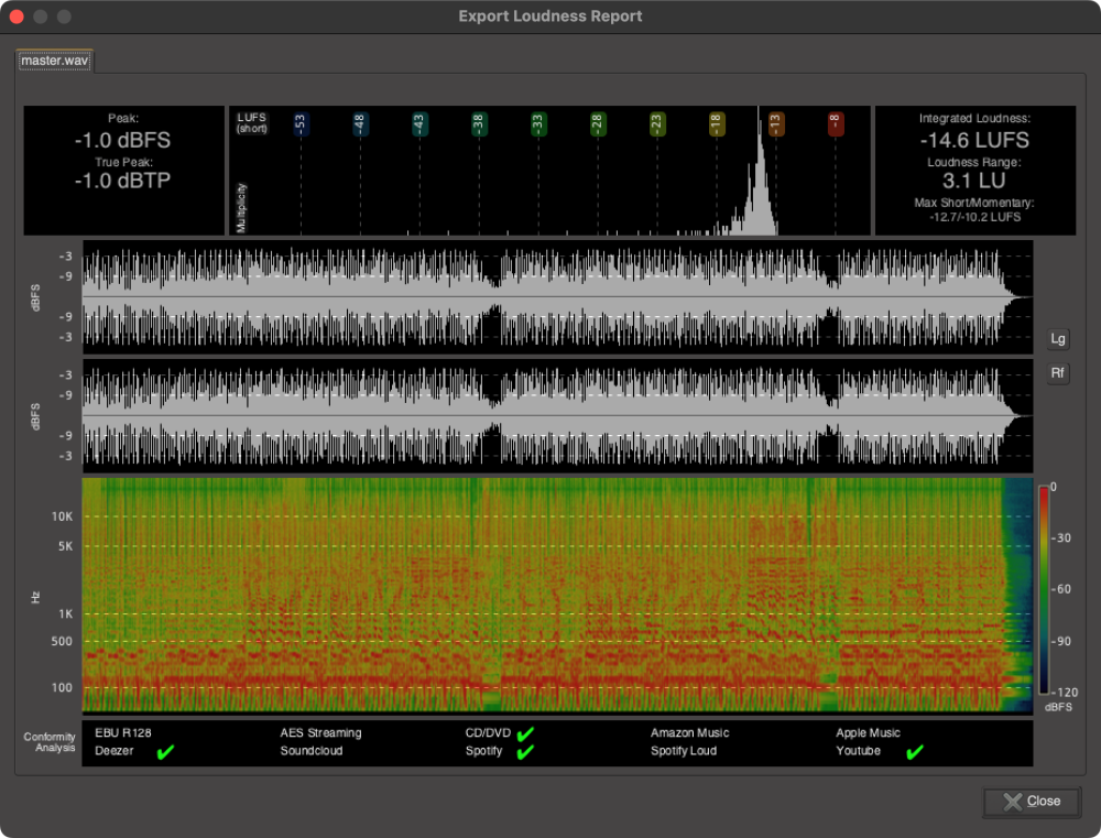 Loudness Analyzer-Normalizer - Mixbus - 11