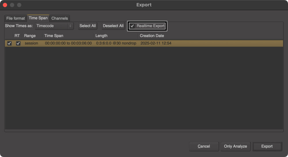 Exporting Files - Mixbus - 11