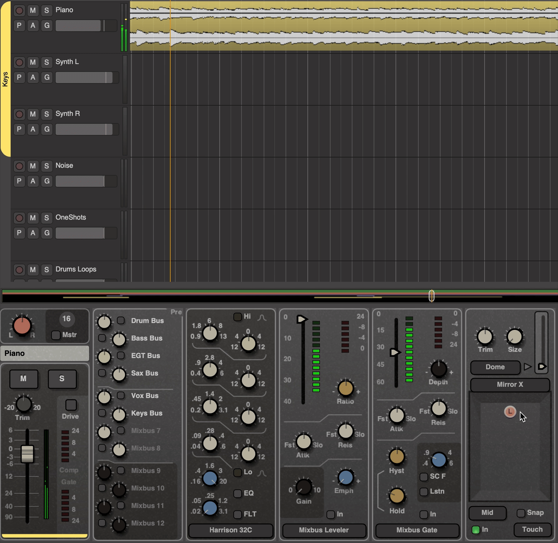 Immersive Mixing: Automation - Mixbus - 11