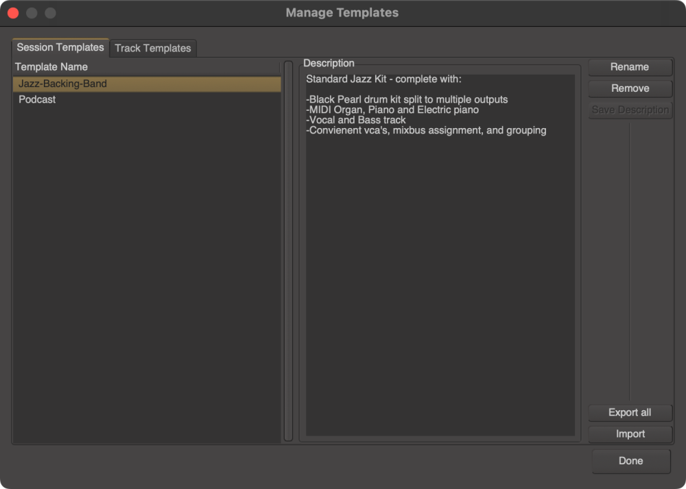 Templates - Mixbus - 11