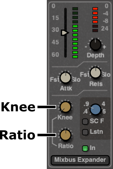 Gate/Expander Section - Mixbus - 11
