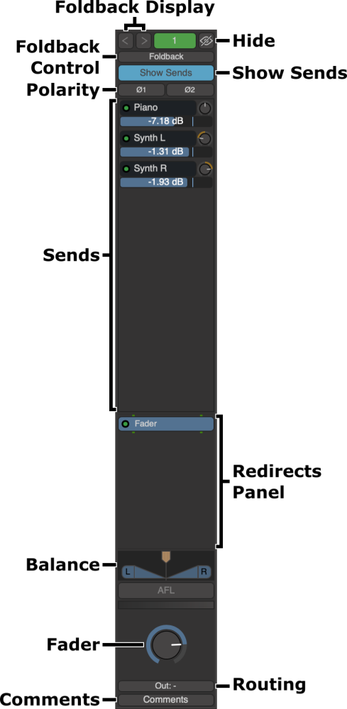 Foldback Busses - Mixbus - 11