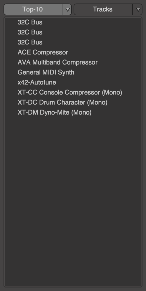 Mixer Sidebar - Mixbus - 11