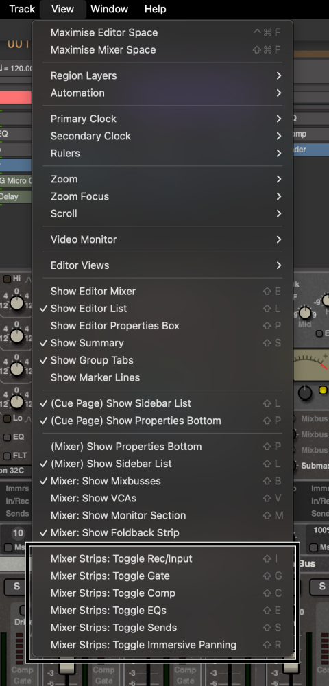 Input Strip - Mixbus - 11