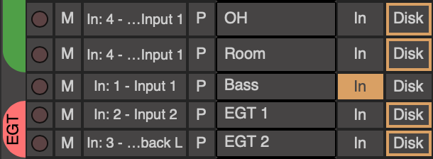 Record Window Overview - Mixbus - 11