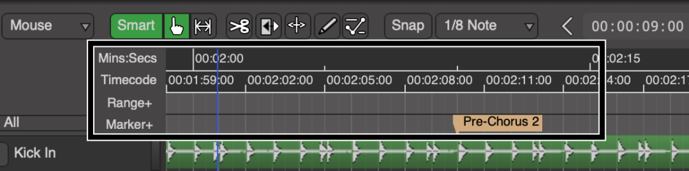 Ruler Bar - Mixbus - 11