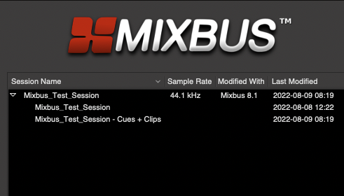 Session Snapshots - Mixbus - 10