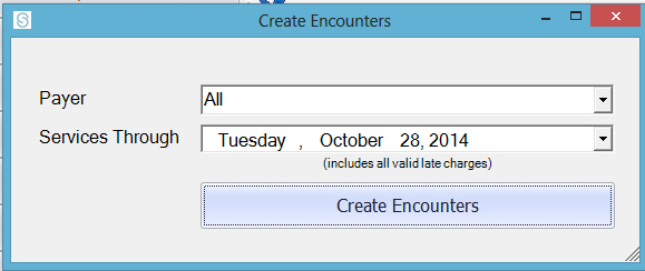 Encounter Creation - SAMMS - 1