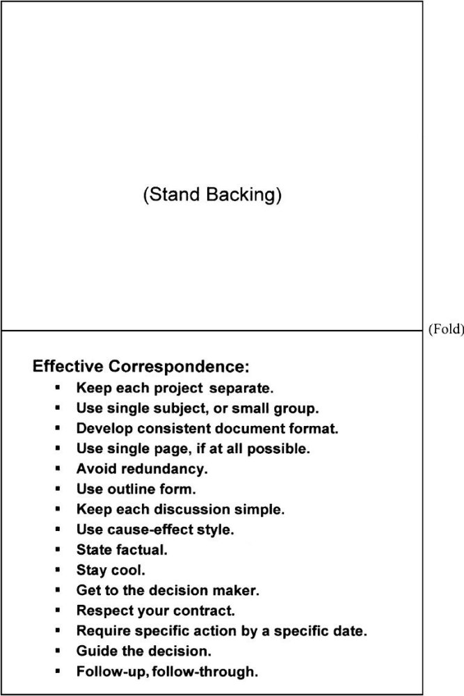 2.3.4 Correspondence Checklist and Desk Display (page 2.18) - Collin's ...