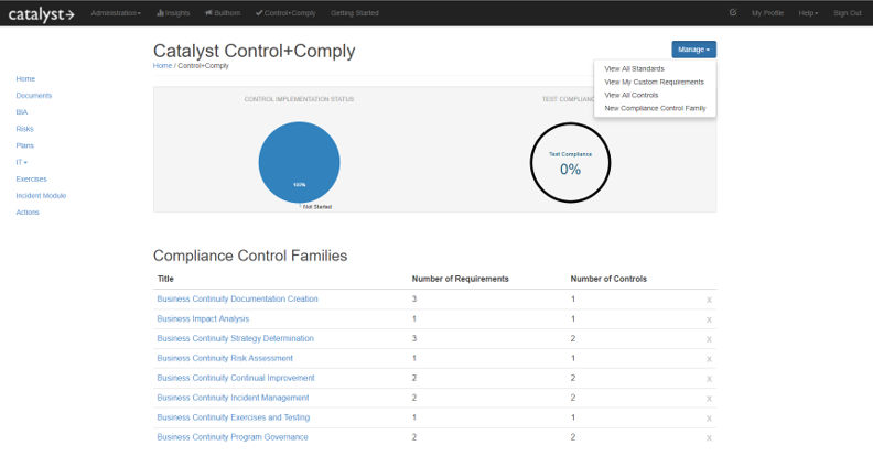 Control+Comply Dashboard - Catalyst Administrator Guide - 1