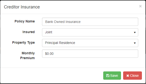 Creditor Insurance - RazorPlan User Guide - 1