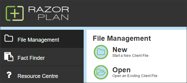 Open Client - RazorPlan User Guide - 1
