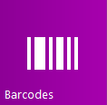 Barcodes - Optomate Touch - Version 1.0
