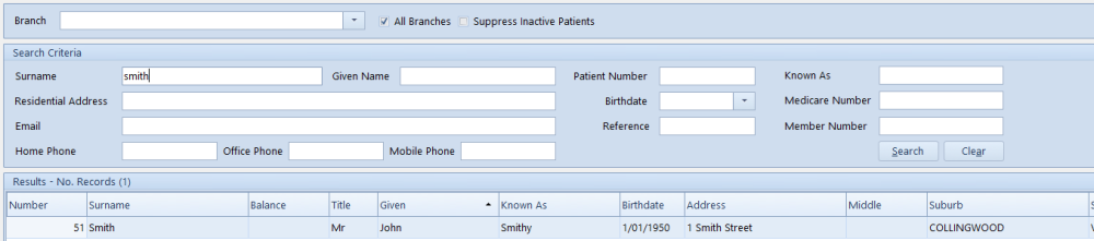 Patients - Optomate Touch - Version 1.0