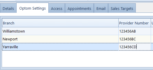 Online Medicare & DVA Claiming - Optomate Touch - Version 1.0