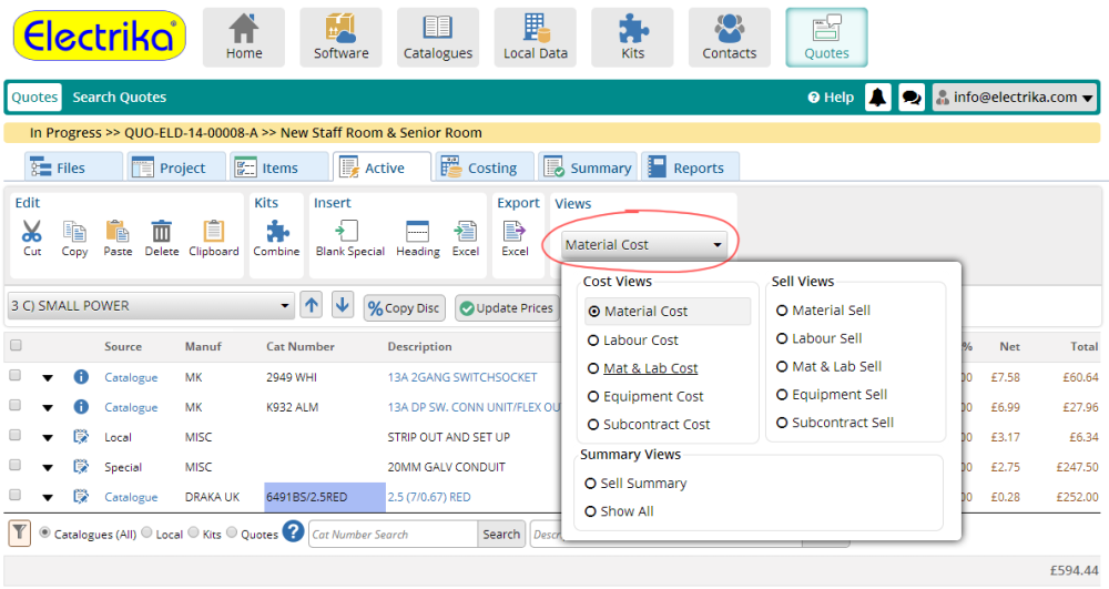 Switching between different views - User Guide - 1 Switching between different views - User Guide - 1