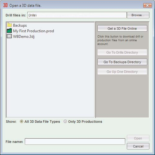 File: Open Production - Pyware 3D User Guide - 8.0