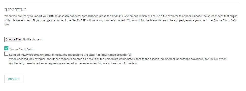 How To Request Inheritance Using the Offline Assessment Template ...