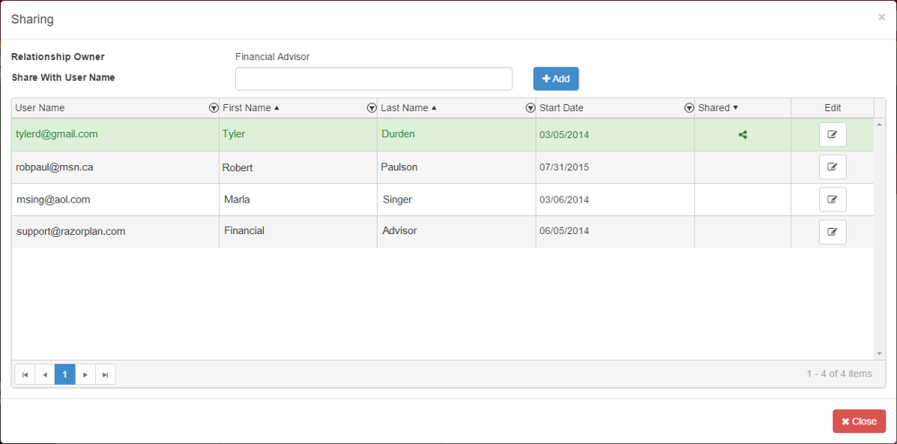 File Sharing - RazorPlan User Guide - 3