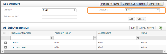 Sub – Accounts - WM Ver 2.2 User Guide - 1