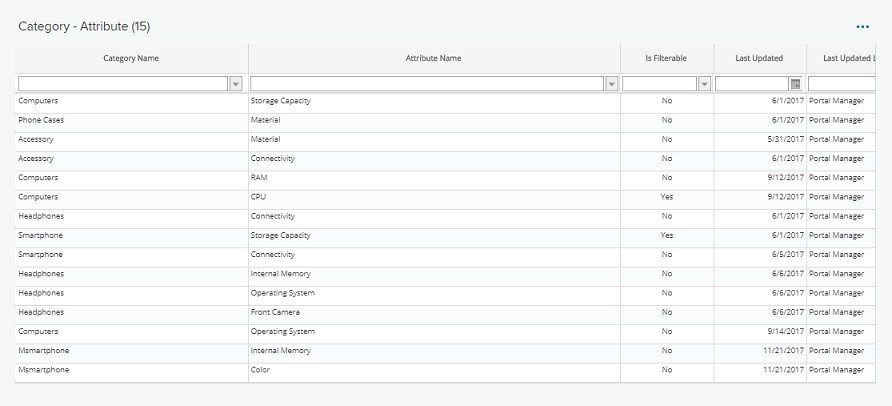 Master Attributes - Sakon Manager - 1
