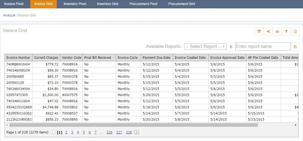 Invoice Grid - Sakon Manual - 1