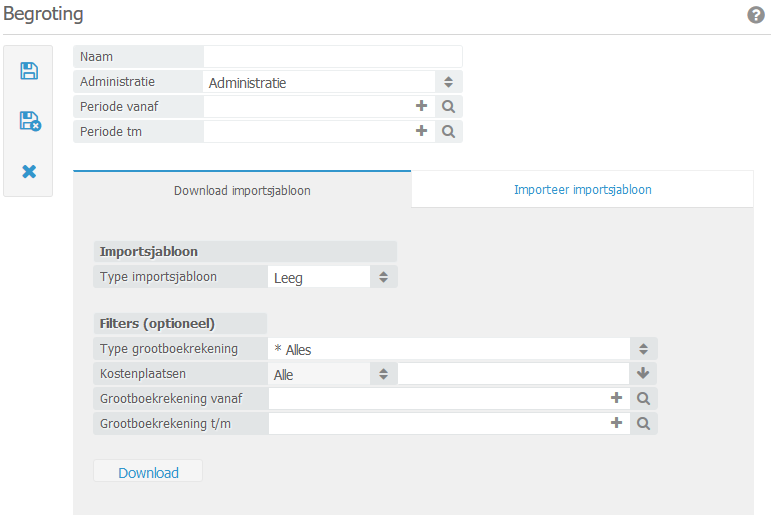 10.7 Begrotingen - Manual - 1