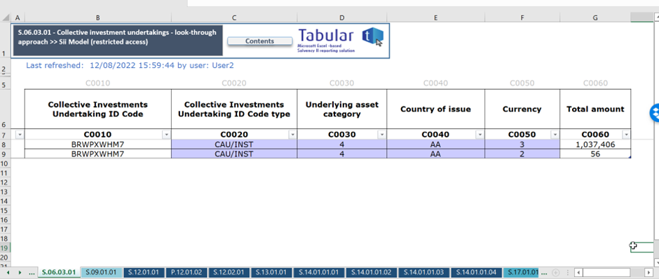 CSV Specifications - User Guide - Current Version