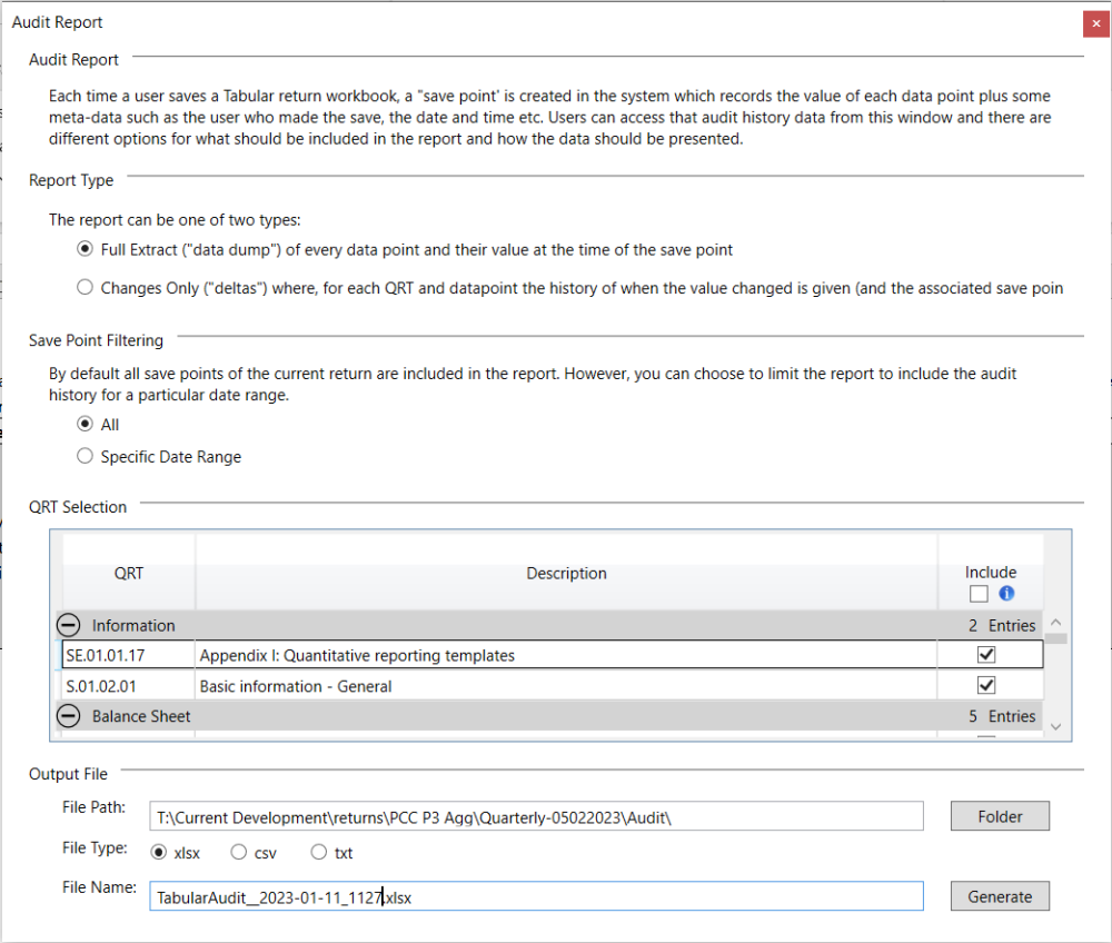Audit - User Guide - Current Version