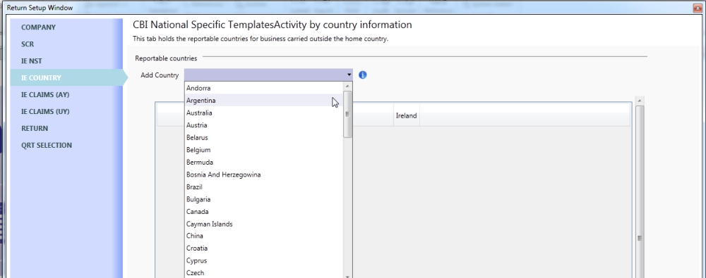 IE COUNTRY - User Guide - Current Version