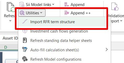 Import RFR term structure - User Guide - Current Version