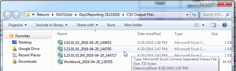 Export CSV - User Guide - 7.0.0.0