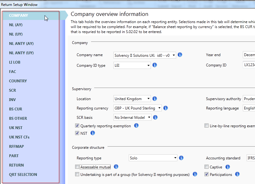 Company Details - User Guide - Current Version