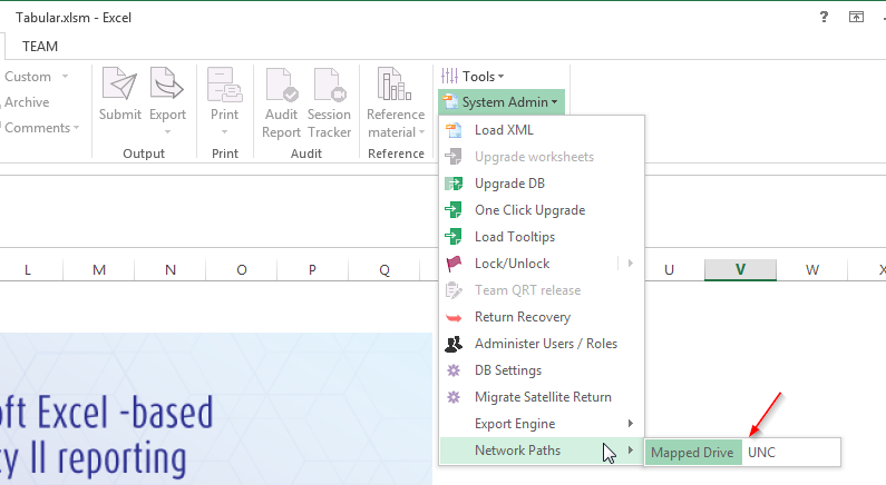Tabular configuration - Technical Guide - Current Version