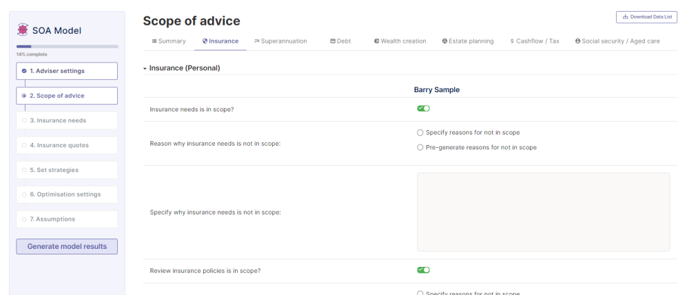 Insurance - White paper - Next generation financial modelling - Version 1