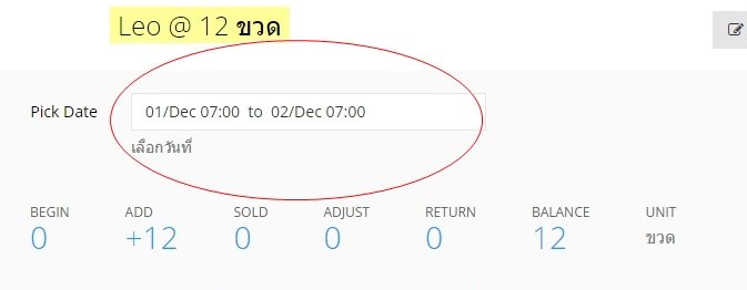 การตั้งค่า Minimum Stock และการติด Tag - คู่มือการใช้งาน Niceloop POS - 1