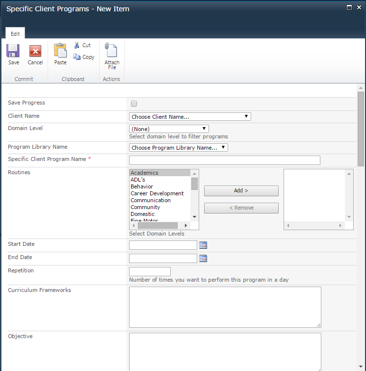 1) Adding Program for Specific Client - Big Data - Back-end ...