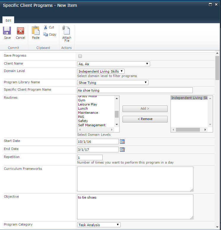 2) Adding Program for Specific Client - Big Data - Back-end ...