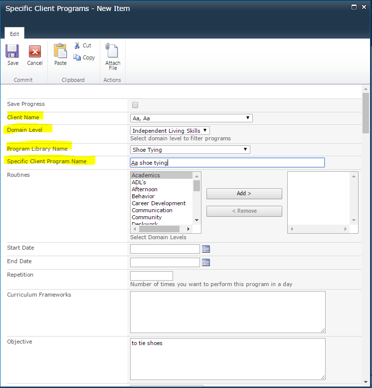 1) Adding Program for Specific Client - Big Data - Back-end ...