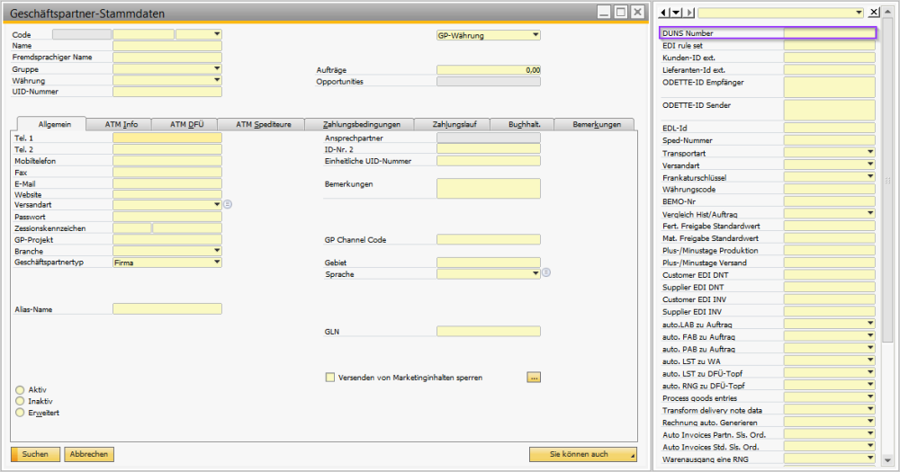 Einrichtung VDA4987 an VW - Automotive.One - 3.4
