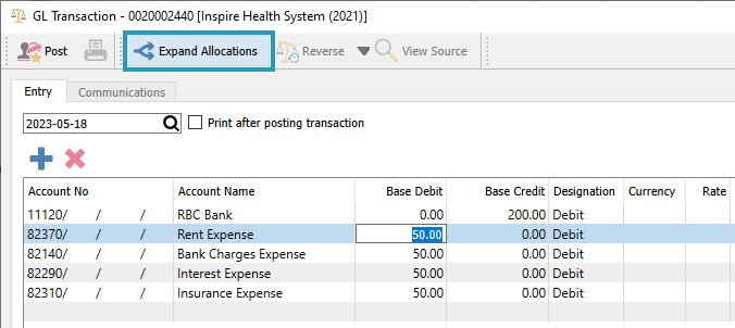 Allocations - Spire User Manual - 3.10