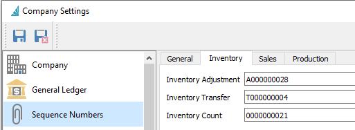 Sequence Numbers - Spire User Manual - 3.11