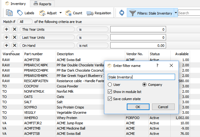 Filters - Spire User Manual - 3.0