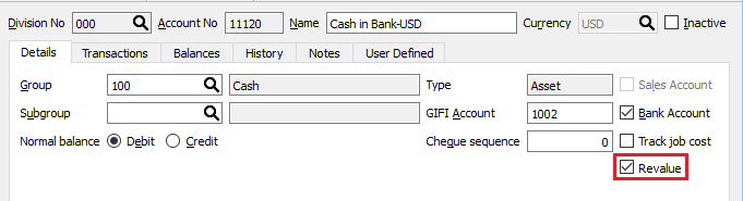 Currency Revaluation - Spire User Manual - 2.1