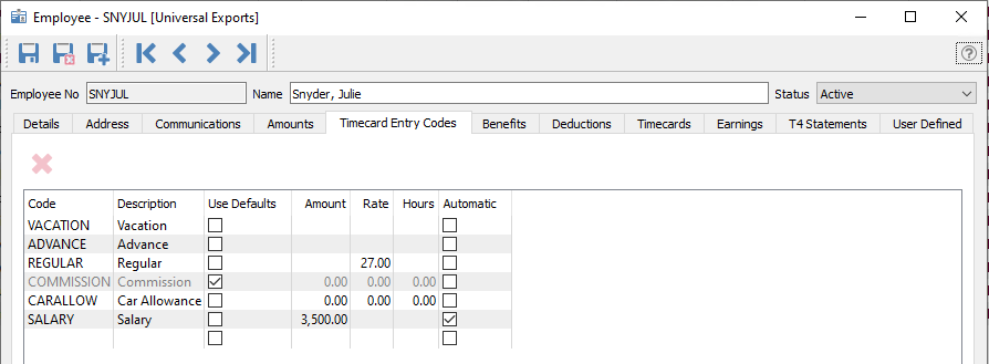 Employees - Spire User Manual - 3.11