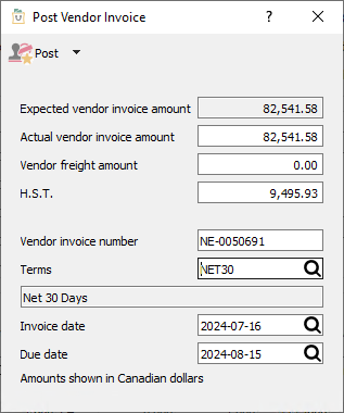 Processing Purchase Orders - Spire User Manual - 3.12